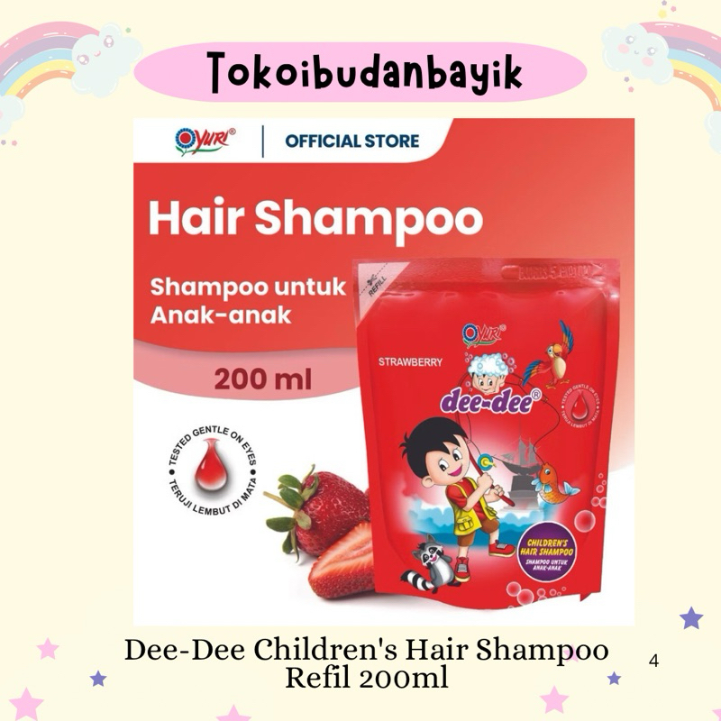 Jual Dee-dee Shampo Anak Refil 200 ml | Shopee Indonesia
