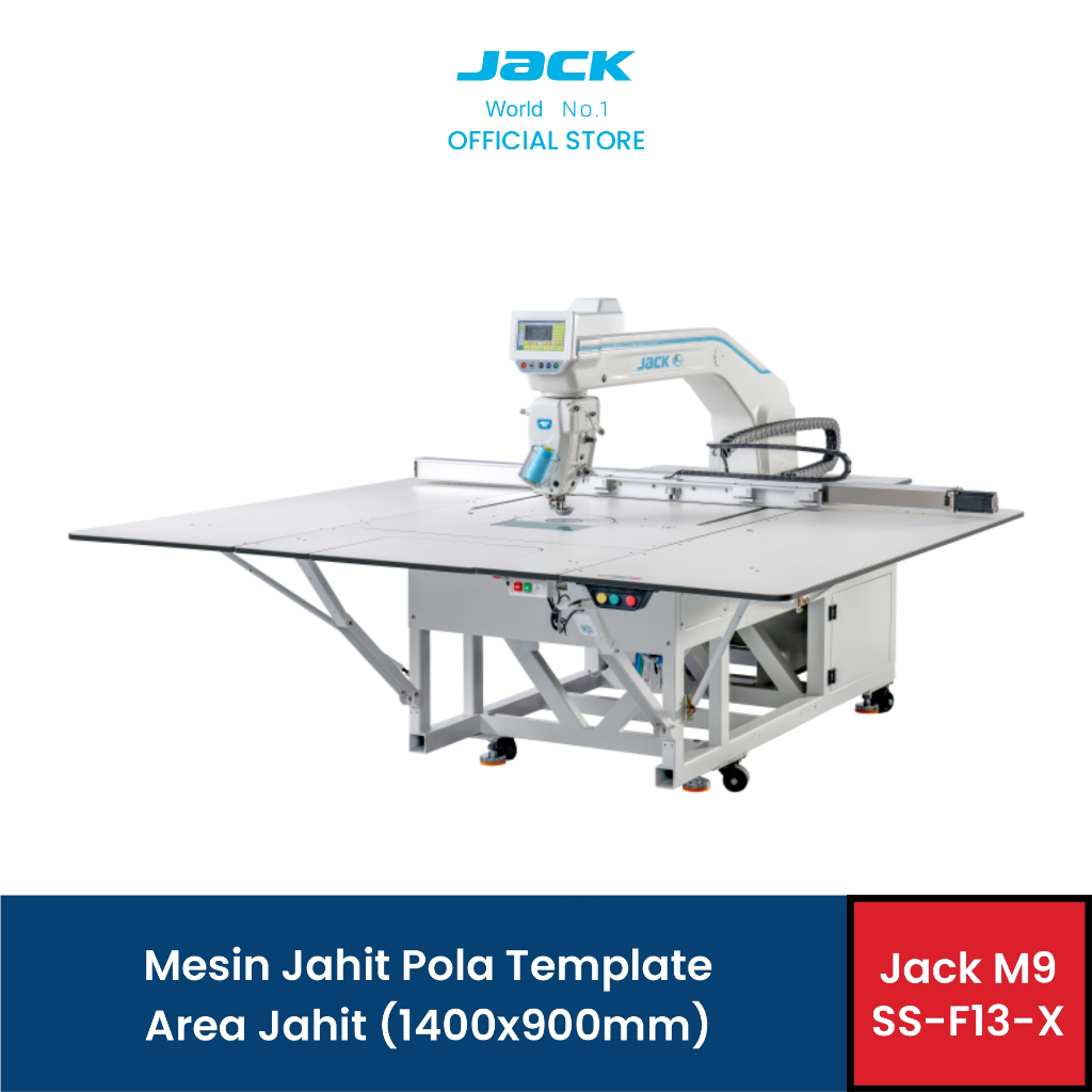 Jual Jack Mesin Jahit Pola Template M9 1400x950mm Servo High Speed ...
