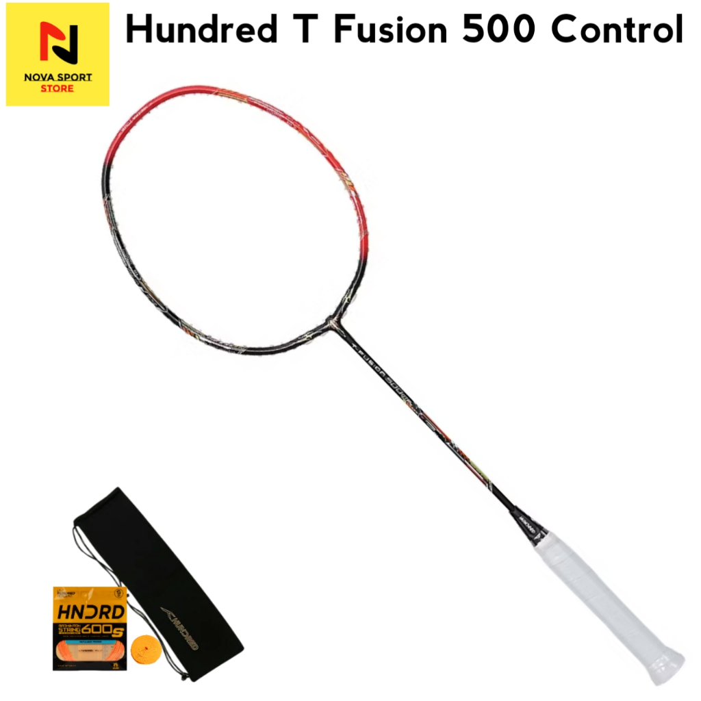 Jual Hundred Raket Badminton T Fusion 500 Control | Shopee Indonesia