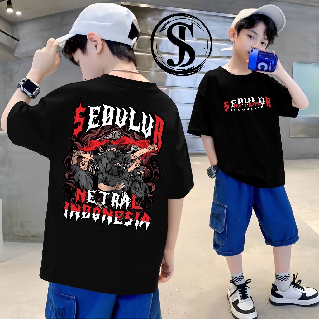 Jual Kaos Anak Sedulur Netral Indonesia Pasukan Perdamaian Baju Wong ...