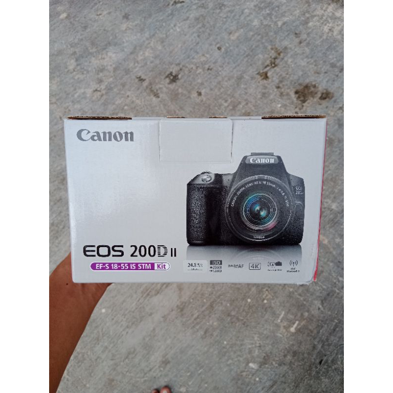 Jual Canon EOS 200 II EF-S 18-55 IS STM Kit Fullsetbok. Canon EOS 200D ...