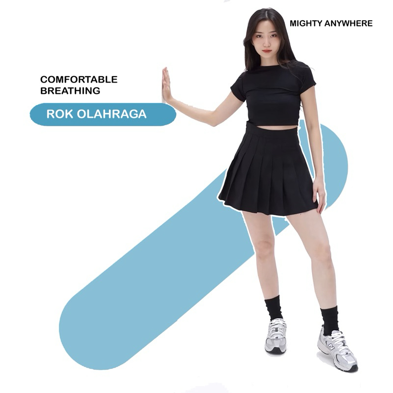 Jual Rok Olahraga Wanita Skirt Sport Jogging Renang Sepeda Lari Zumba ...