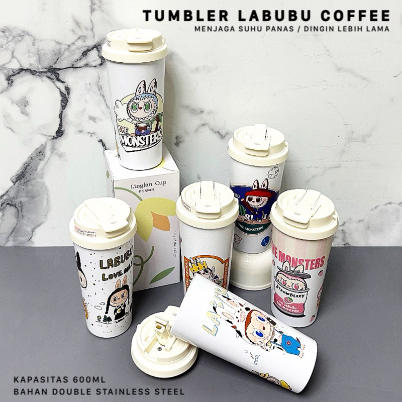 Jual TUMBLER LABUBU COFFEE | Shopee Indonesia