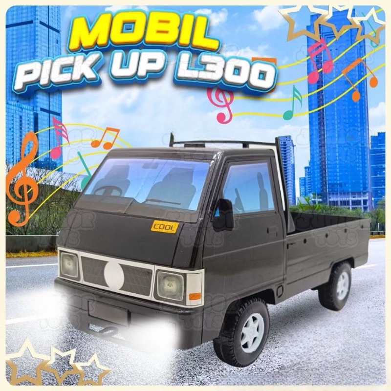 Jual Mobil Pick Up L300 Music Telolet Lampu/ Mobil Miniatur PickUp ...