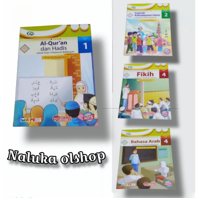 Jual Aqila kurikulum merdeka kelas 1 2 3 4 5 6 SD & MI // akidah akhlak, sejarah kebudayaan ...