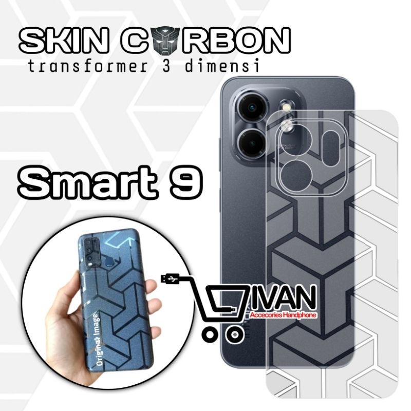 Jual Skin Carbon/Anti Jamur 3D Transformer Infinix Smart 9 | Shopee ...