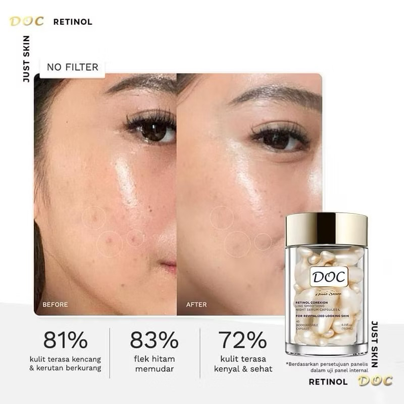 Jual DOC RETINOL JUST SKIN -Just Skin Doc Retinol Whitening Serum ...