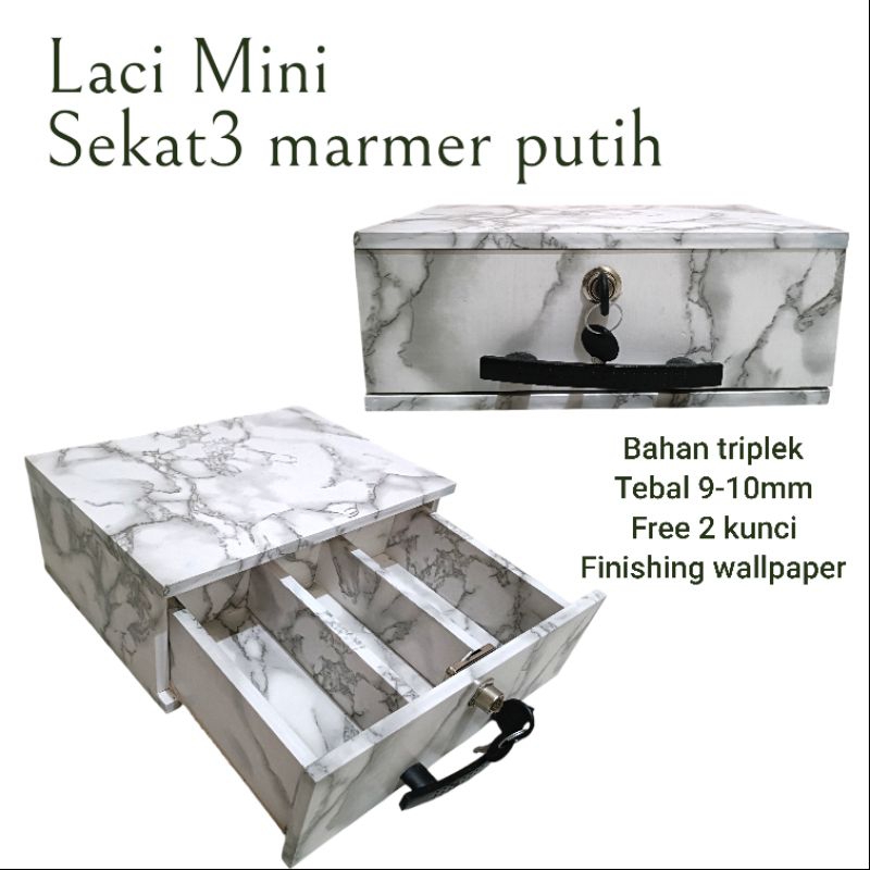 Jual Laci Mini 27x20cm Sekat3 Laci Uang Laci Warung Laci Serbaguna UMKM ...