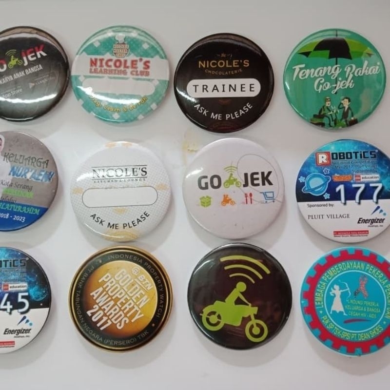 Jual Pin Bros Akrilik 1 Kodi | Shopee Indonesia