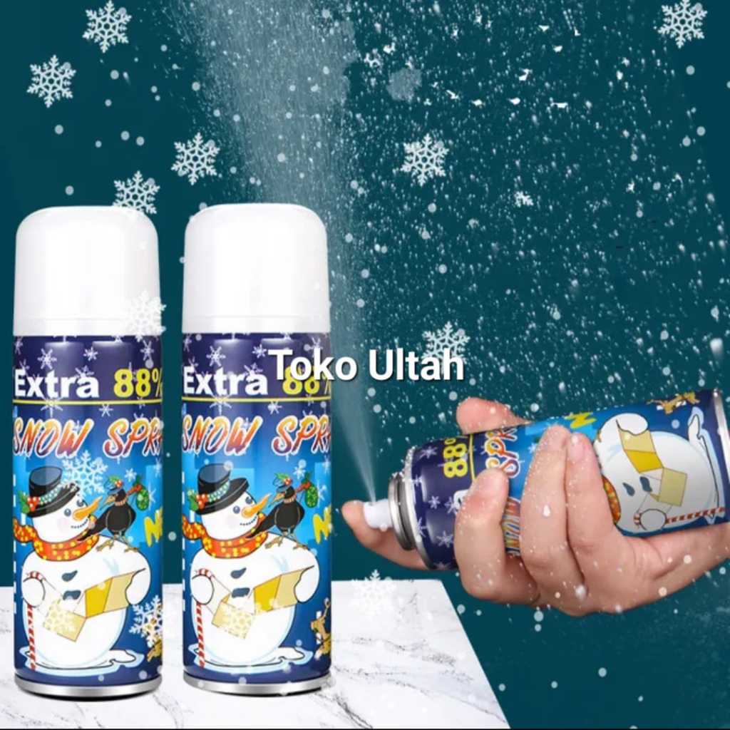 Jual Snow Spray / String Spray / Semprotan Salju / Jaring Laba Laba ...