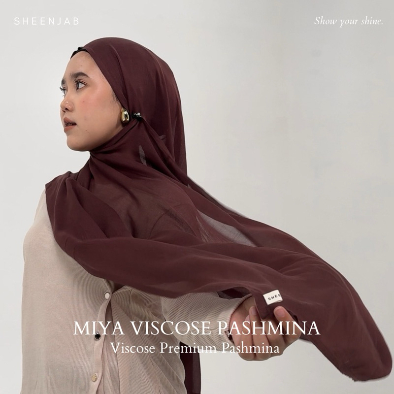 Jual [READY To ship] Pashmina Viscose Premium by. sheen - Miya Viscose ...