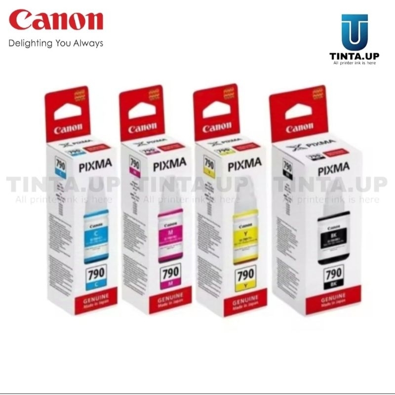 Jual 1 SET PAKETAN Tinta Canon Pixma 790 Untuk G1000 G1010 G2000 G2002 ...