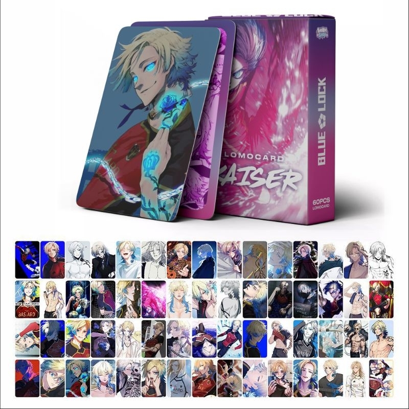 Jual [60Pcs] Pack Photocard Kaiser Blue Lock Album Lomo Card Photo Card ...