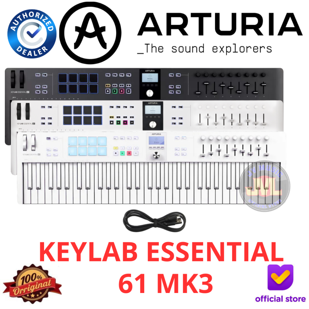 Jual Arturia Keylab Essential 61 MK3 61-Key Keyboard Controller ...