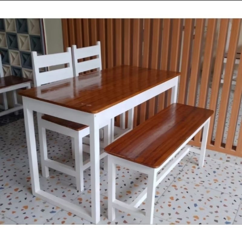 Jual Meja Kursi Warteg | Resto | Warkop Termurah Full Kayu Jati Belanda ...