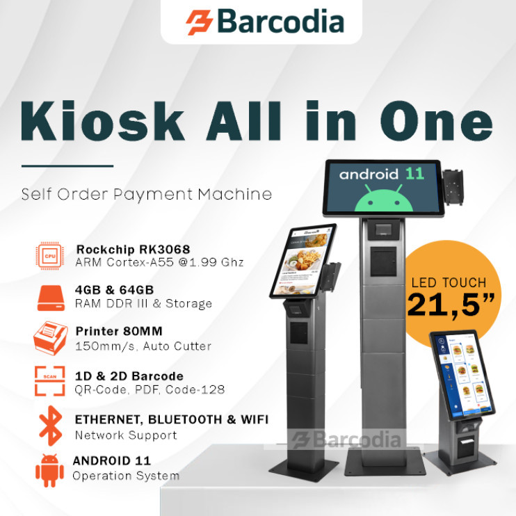 Jual Barcodia Mesin Kasir POS Touchscreen Iware XKD-A215 Self Service ...