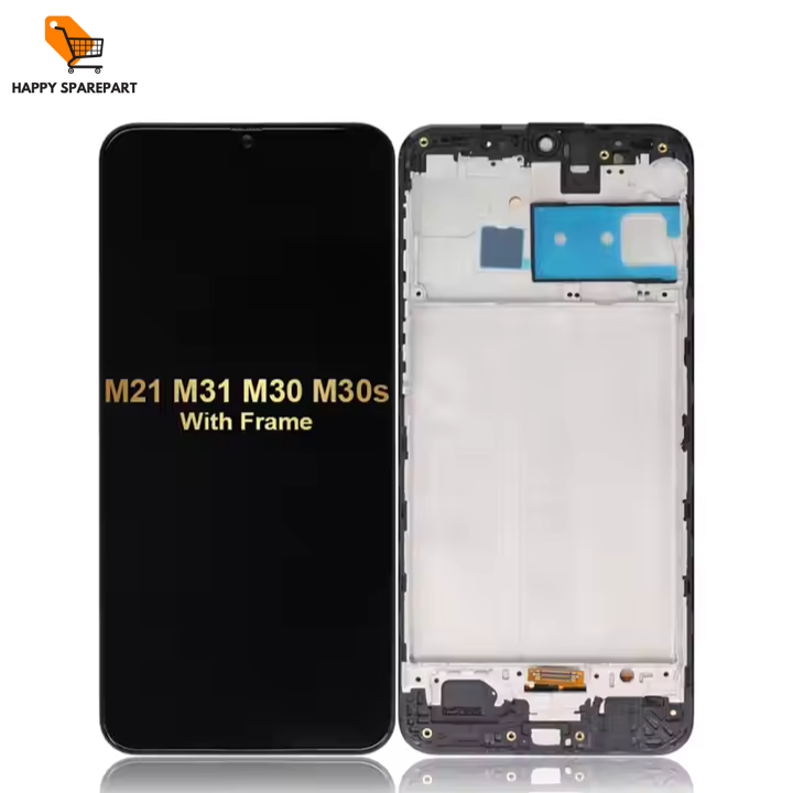 Jual LCD SAMSUNG M30 M30S M21 M31 M307 BIG OLED + FRAME TOUCHSCREEN FULLSET NEW | Shopee Indonesia