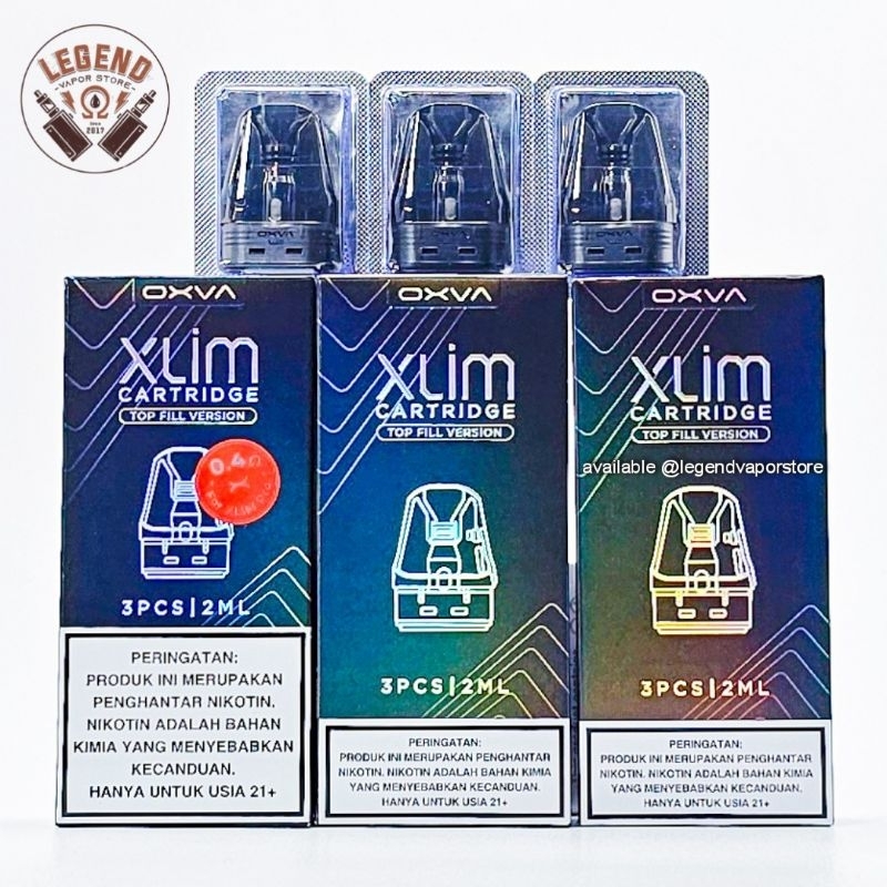 Jual CARTRIDGE OXVA XLIM PRO V3 AUTHENTIC By OXVA (HARGA SATUAN ...