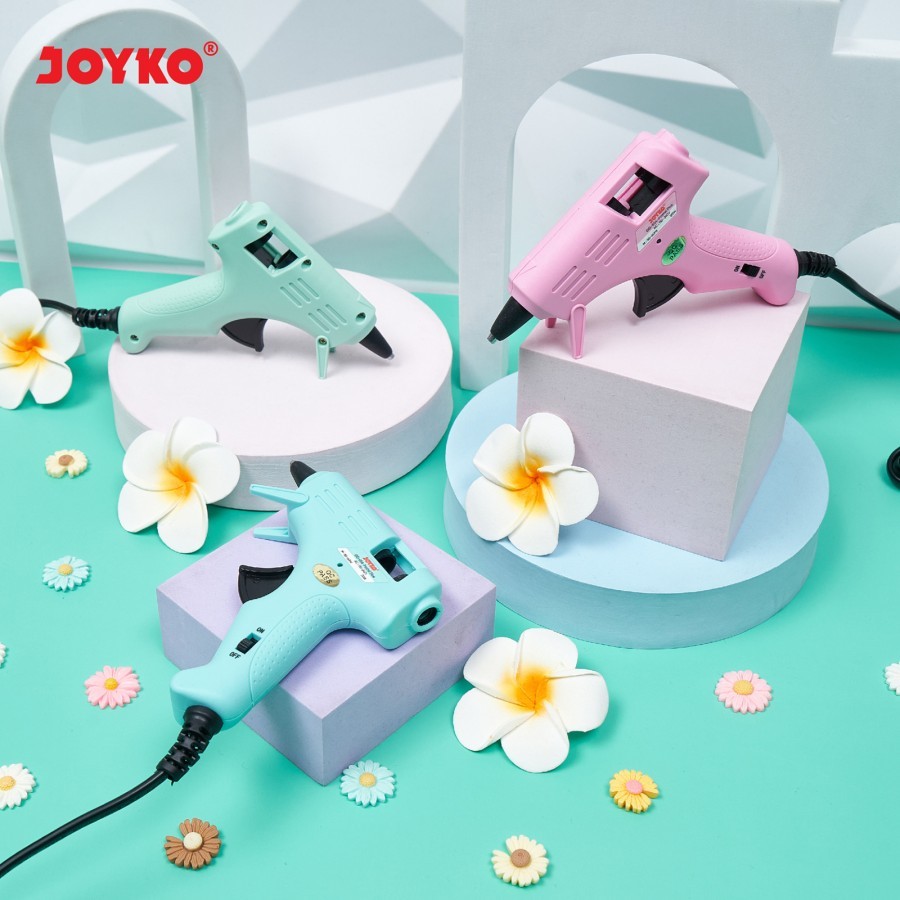 Jual Joyko Glue Gun Mini GG-854 Pastel Color Alat Lem Tembak Kecil ...