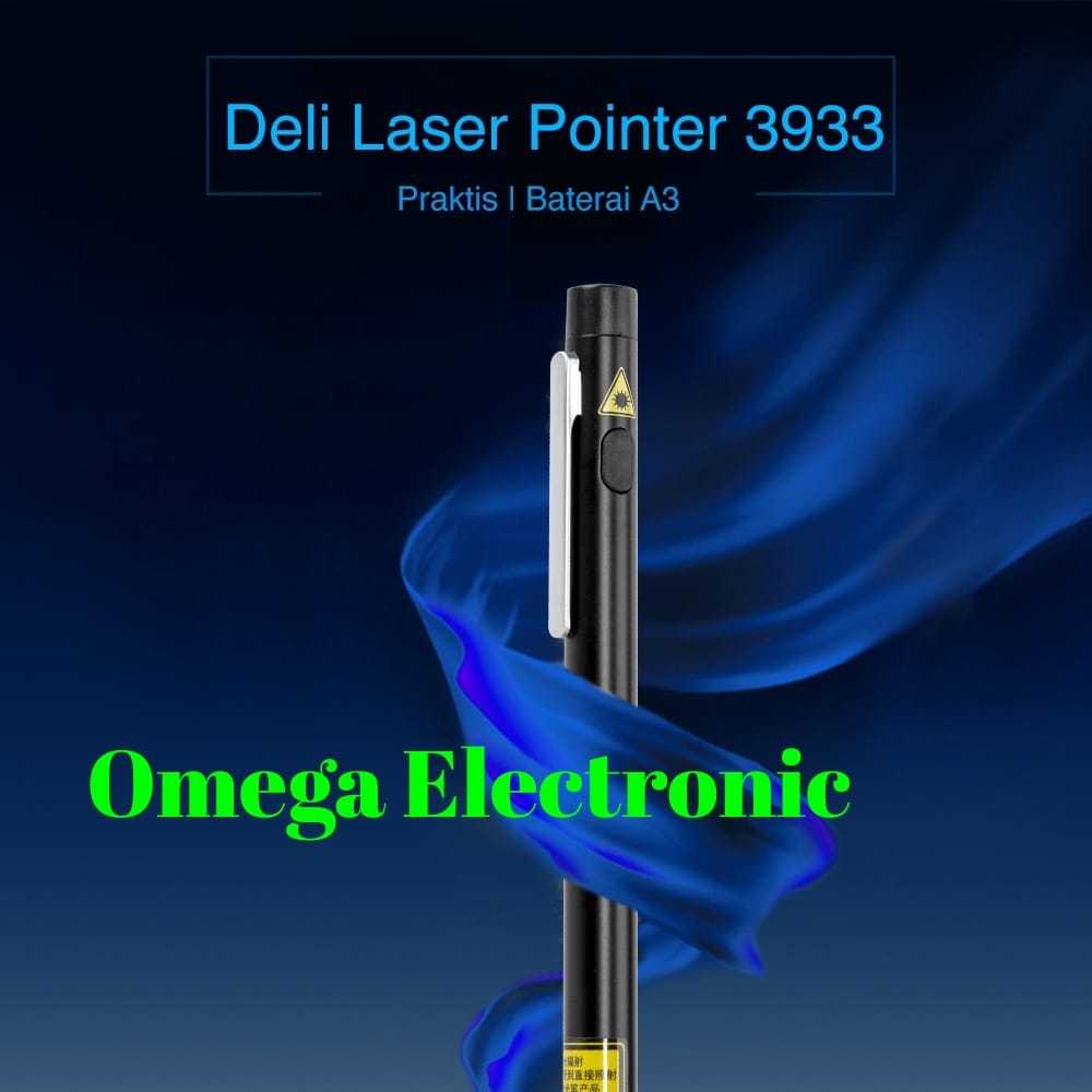 Jual Deli Laser Pointer 3933 Wireless Pen Laser Presentasi Sinar Merah ...
