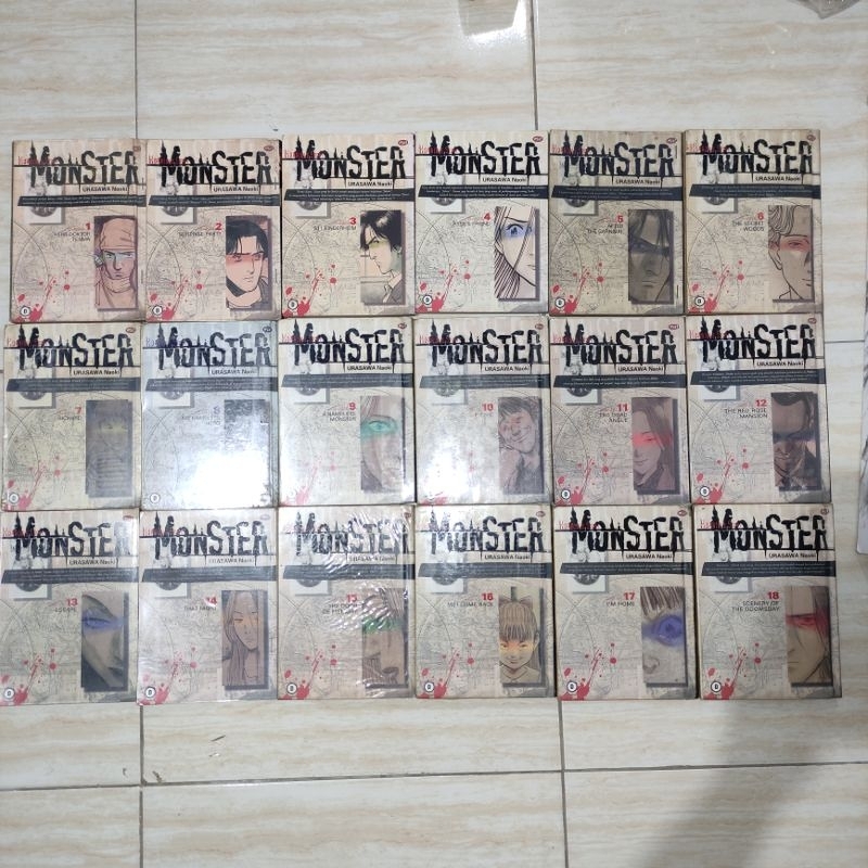 Jual Komik Monster 1-18end by Urasawa Naoki | Shopee Indonesia
