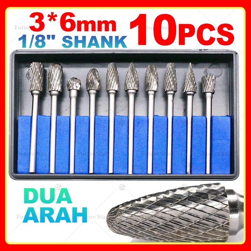 Jual Mata Bor Tuner 10pcs Cuner Porting Isi Lengkap Mini Grinder Set ...