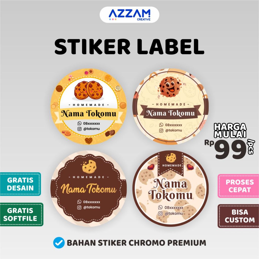 Jual STIKER / STICKER / STIKER LABEL / STICKER LABEL / LABEL / STIKER ...