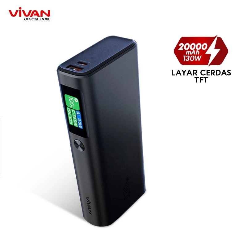 Jual Vivan Power Bank VPB-T20 Powerbank 20.000mAh Two-Way Fast Charging ...