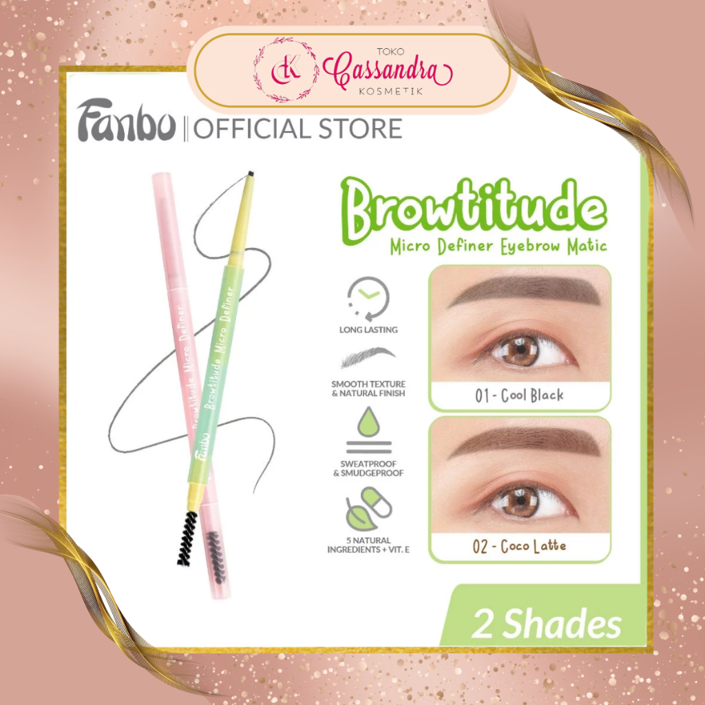 Jual FANBO BROWTITUDE MICRO DEFINER ALL VARIANT | Shopee Indonesia