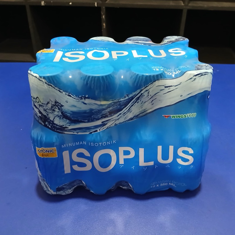 Jual Isoplus Minuman Isotonik Rasa Original 350ml (1dus isi 12botol ...