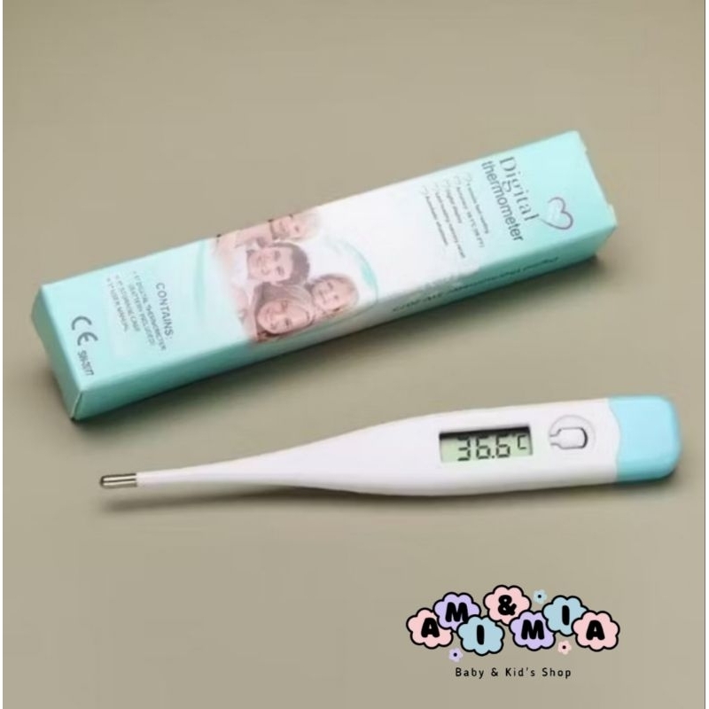 Jual Termometer Digital Bayi / Alat Pengukur Suhu Badan Bayi Dan Dewasa ...