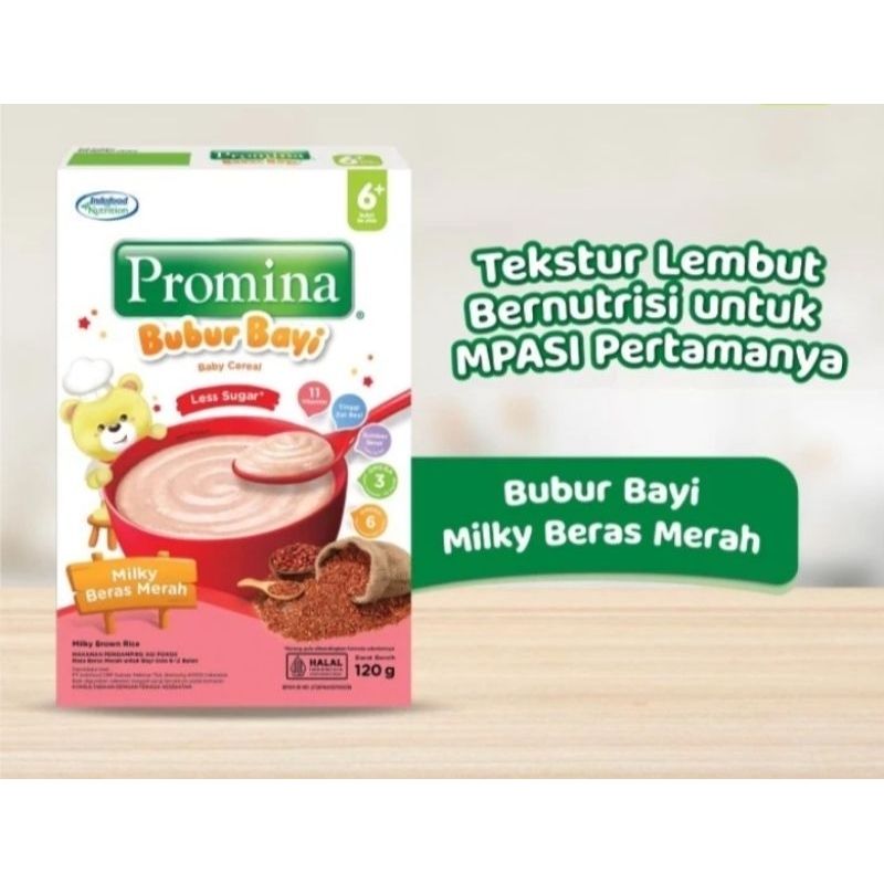 Jual Promina Bubur Bayi Beras Merah 120 g X 1 Pcs Promina BC Beras ...