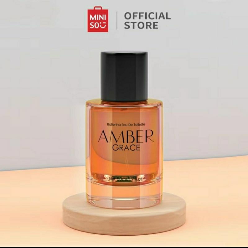 Jual MINISO BALLERINA EAU DE TOILETTE AMBER GRACE / parfume miniso amber grace | Shopee Indonesia
