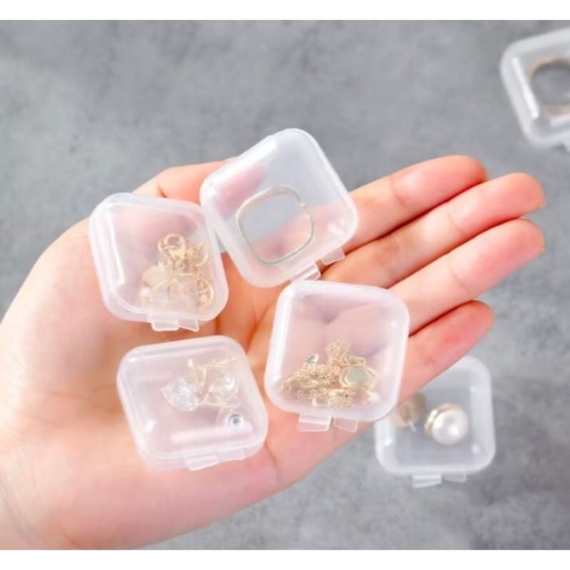 Jual kotak plastik transparan penyimpanan serbaguna | Shopee Indonesia