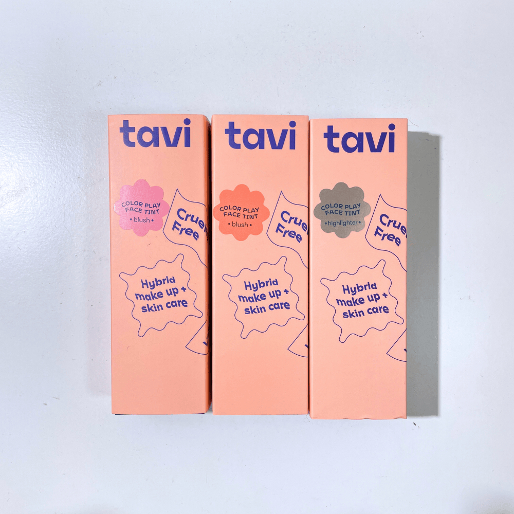 Jual TAVI - Crue Free Color Play Face Tint TAVI 3-in-1 Color Play Face Tint 9g (Tavi Cream Blush ...