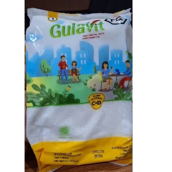 Jual Gulavit 1kg/ gula pasir premium/ gula kemasan 1kg | Shopee Indonesia