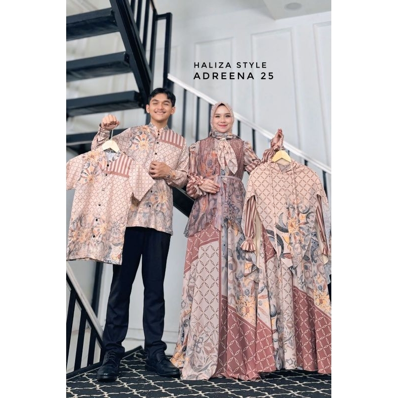 Jual ADREENA 25 | FAMILY SET SARIMBIT 2025 BY HALIZA STYLE HALIZA SYARI ...