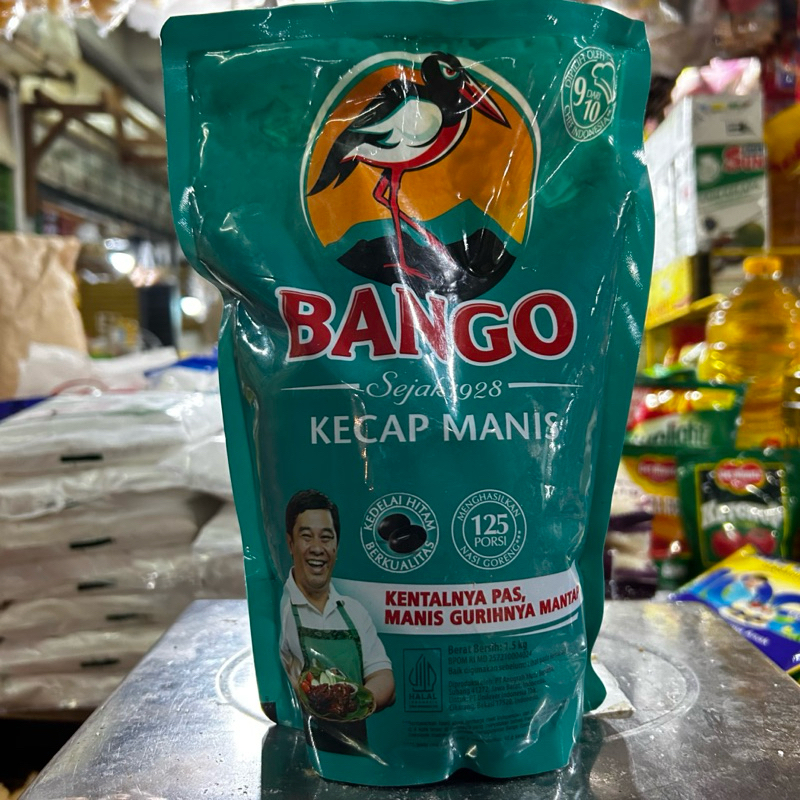 Jual Kecap Bango Pouch Refill 1.5 kg (1 Dus isi 6 x 1.5kg) | Shopee ...
