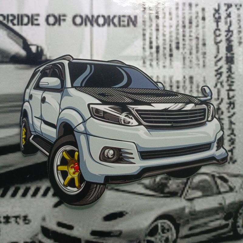 Jual sticker toyota fortuner 2KD vector | Shopee Indonesia