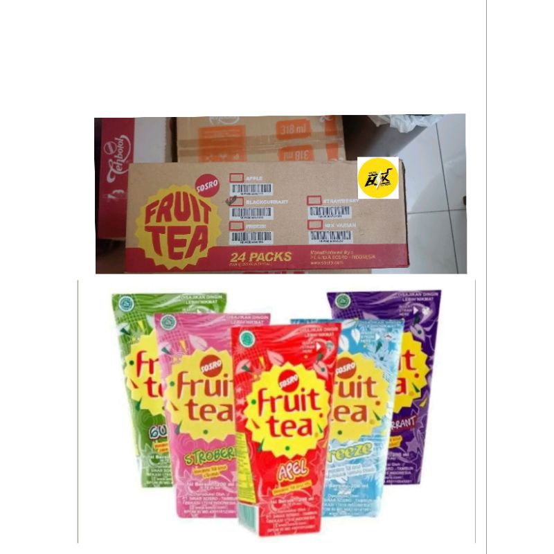 Jual FRUIT TEA GENGAM ISI 200 ML RASA BLACKCOROUNT (1 DUS ISI 24 PCS ...
