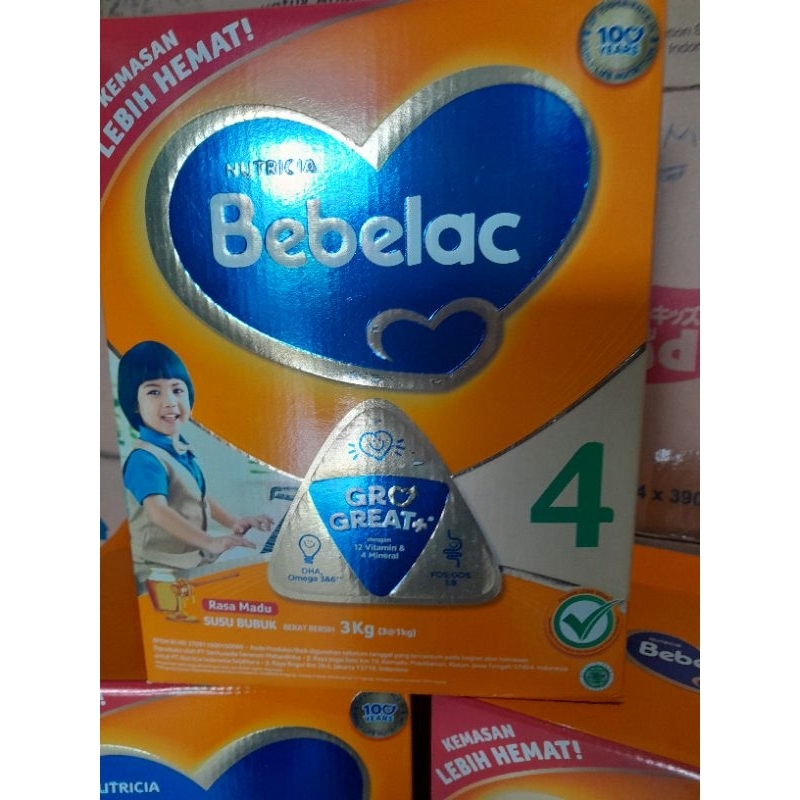 Jual Bebelac 4 rasa madu kemasan 3kg | Shopee Indonesia