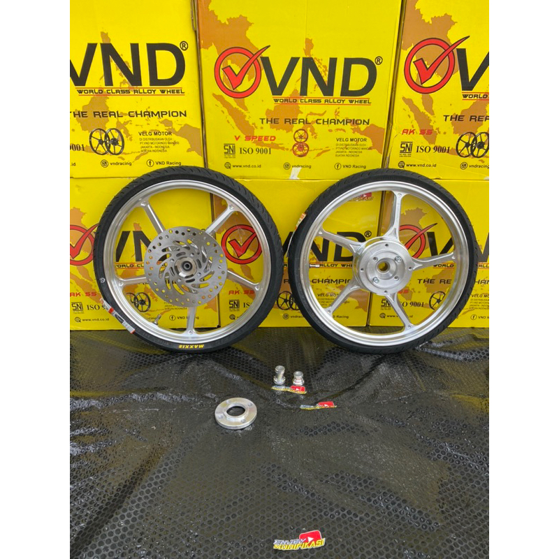 Jual VELG VND PCX 150/160 (CBS) Vnd AK55 Ring 17 (Siap pasang) | Shopee ...