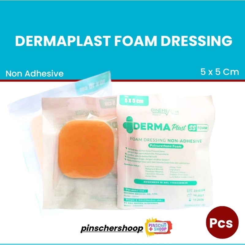 Jual Dermaplast SS Foam Dressing 5 x 5 Cm Non Adhesive / Pcs | Shopee ...