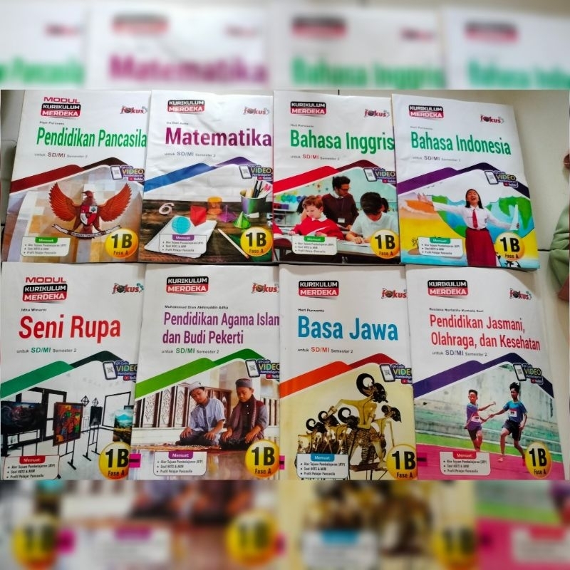 Jual LKS SD Kelas 1 Kurikulum Merdeka (Fokus) T.A 2024/2025 SEMESTER 2+KUNCI JAWABAN | Shopee ...