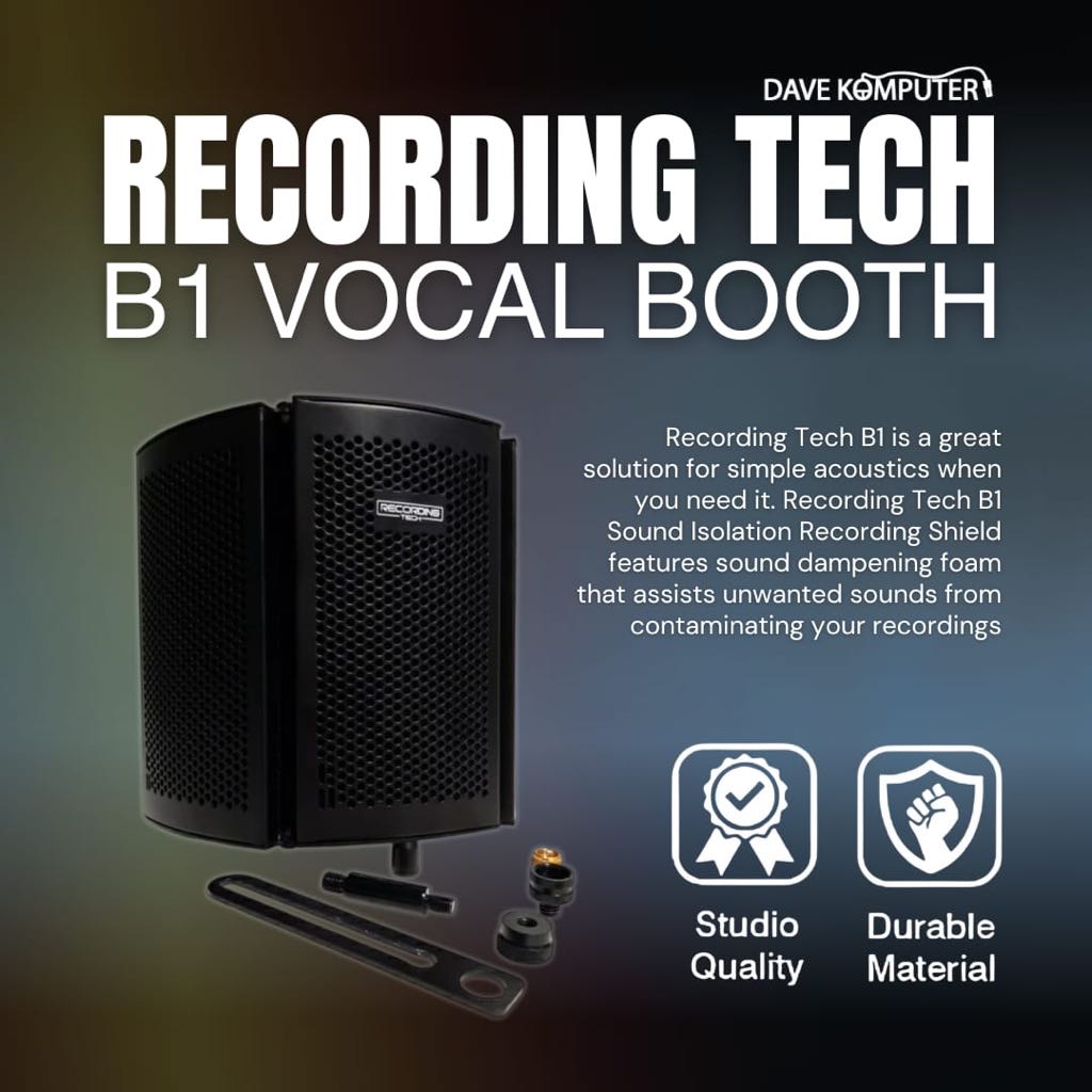 Jual RECORDING TECH B1 VOCAL BOOTH | Shopee Indonesia