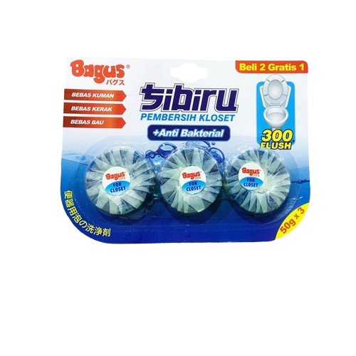 Jual BAGUS SI BIRU SIBIRU PEMBERSIH KLOSET ISI 3 CLOSET CLEANER TOILET ...