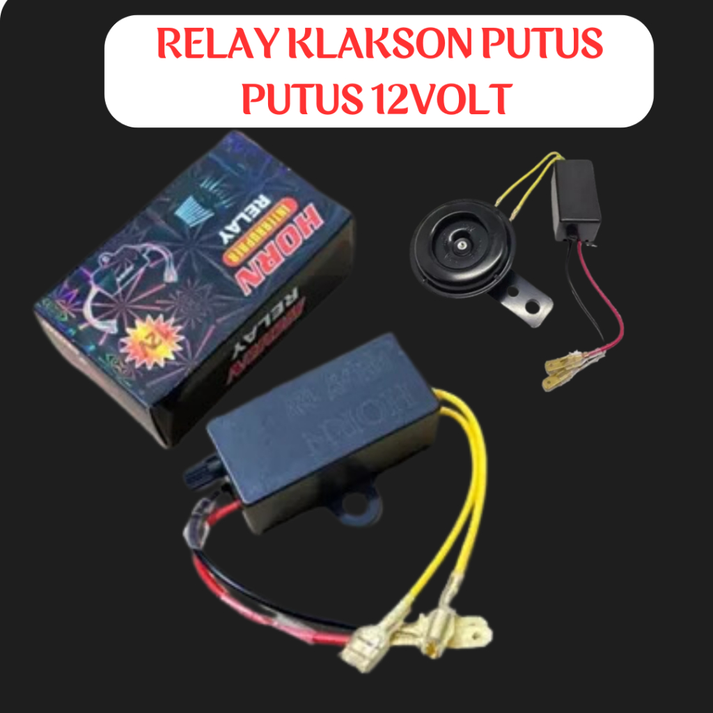 Jual Relay Klakson Putus Putus Modul Bunyi 12Volt Interrupter Repiter ...
