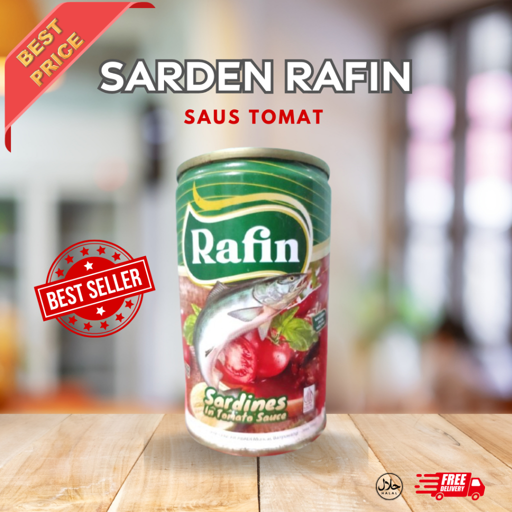 Jual PAKET HEMAT 5 PCS | RAFIN SARDEN KALENG SAUS TOMAT 5PCS EXPIRED 2026 | Shopee Indonesia