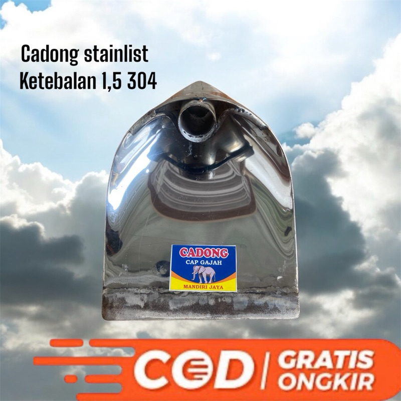 Jual CADONG CANGKUL STAIliS DOFF(304) TEBAL 1,5mm BESI BAJA UNTUK SAWAH ...