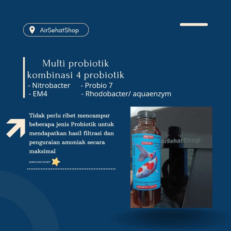 Jual Probiotik Kolam Koi EM4 Nitrobac Probio7 Aquaenzyms | Shopee Indonesia